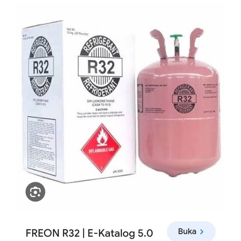 Jual preon r32 1kg free tabung refrigran | Shopee Indonesia
