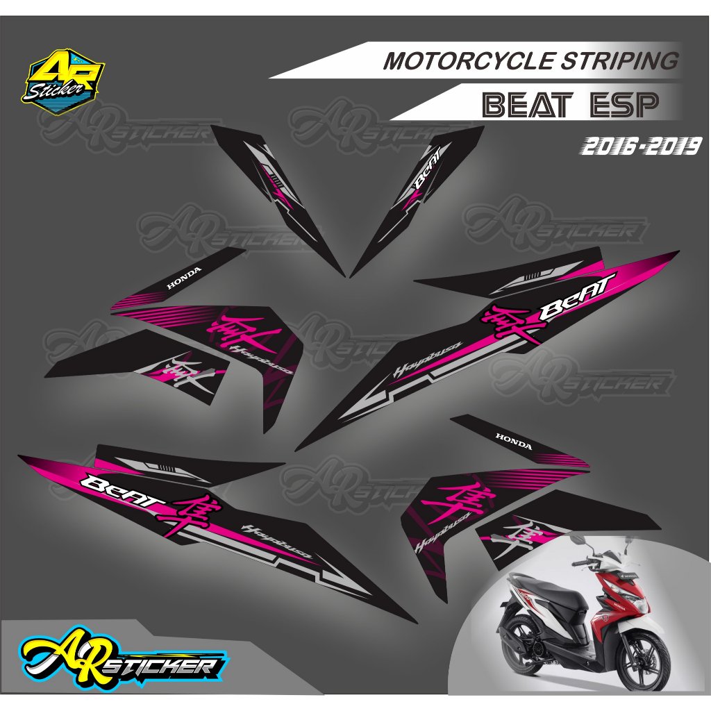 Jual striping beat esp hayabusa / striping beat esp / striping beat esp ...