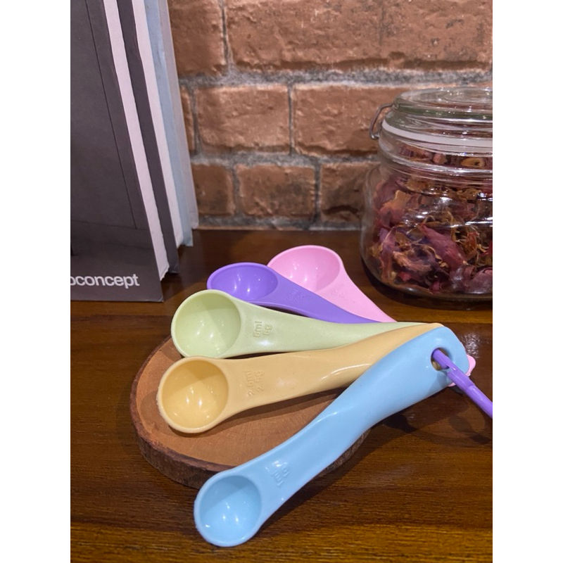 Jual SENDOK TAKAR/SENDOK PLASTIK/SENDOK UKUR PASTEL/SENDOK SET | Shopee ...