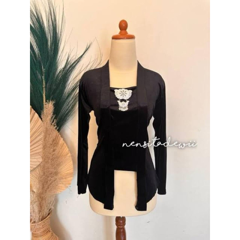 Jual BLUDRU HITAM KEBAYA BLUDRU KUTUBARU WANITA KARTINI | Shopee Indonesia