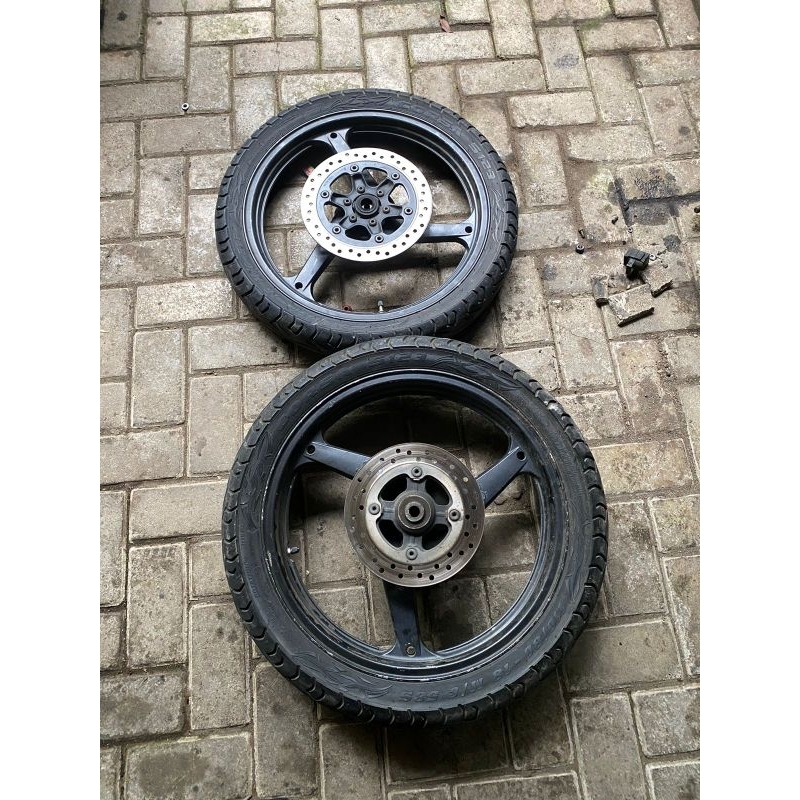 Jual VELG/PELEK RACING ORIGINAL TIGER REVO depan belakang | Shopee ...