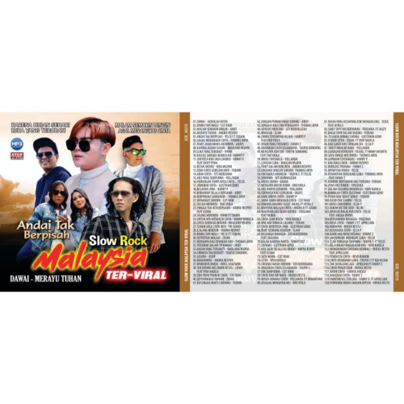 Jual kaset audio lagu Mp3 Slow Rock Malaysia Terbaru [ 2024 ] | Shopee Indonesia