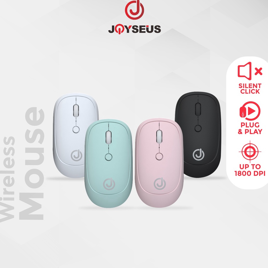 Jual Harga Istimewa JOYSEUS GWX3 Wireless Mouse 16 Dpi USB Mute ...