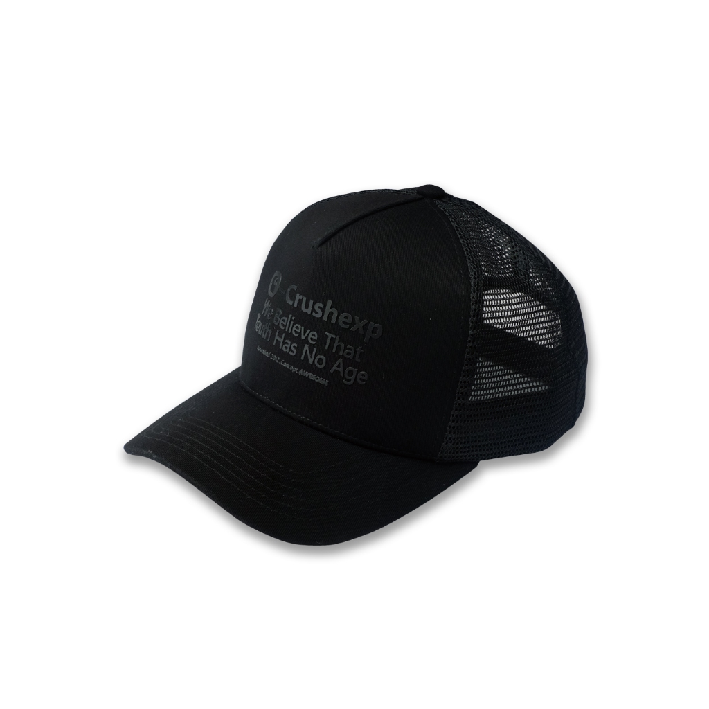 Jual CRUSH EXP Topi Trucker Hat Topi Hitam Pria Jaring Distro STC0162 ...