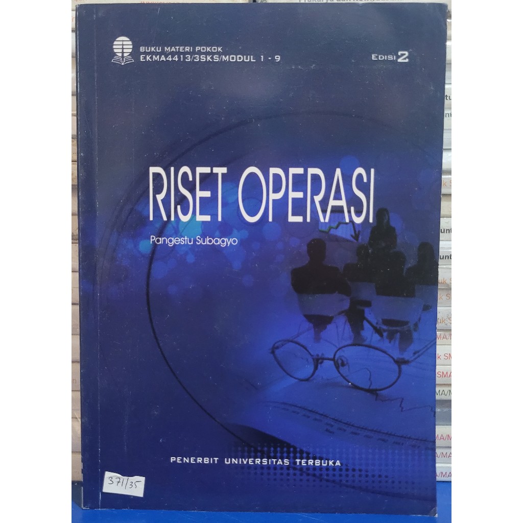 Jual BUKU UNIVERSITAS TERBUKA - RISET OPERASI EDISI 2 | Shopee Indonesia