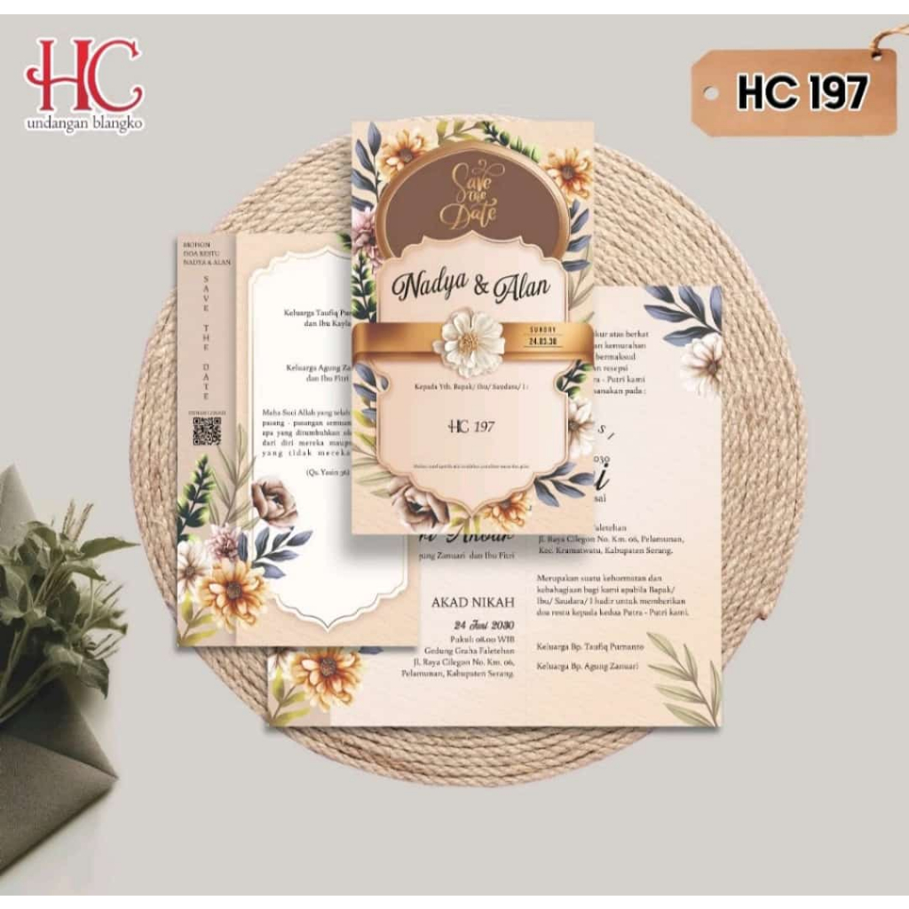 Jual Blangko Undangan Hc 197 terbaru harga murah | Shopee Indonesia