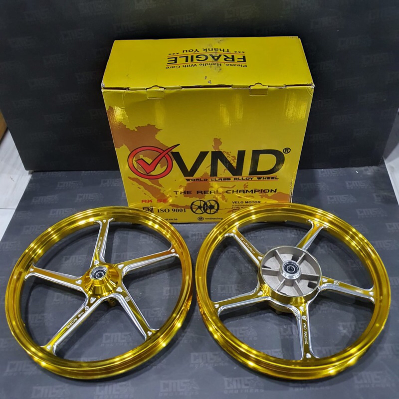 Jual Velg VND Ak55 Ninja150R Velg VND Pelek Ninja SS Ninja R-Gold ...