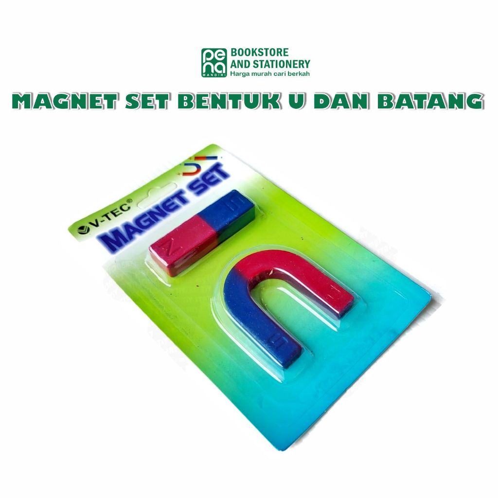 Jual Magnet U dan Batangan V-TEC Magnet Set U MS-8074 Kecil | Shopee ...