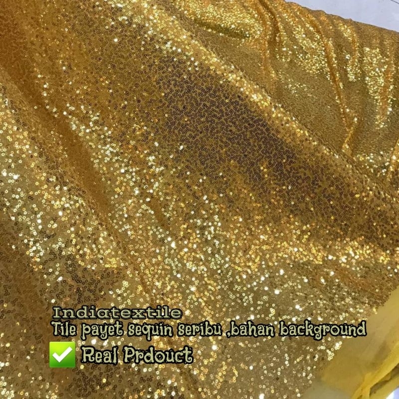 Jual ️kain sequin/Kain Sequin Seribu payet / Kain Background Poto ...