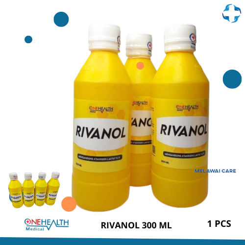 Jual Rivanol Onehealth Cairan Antiseptik Pembersih Luka 300 ml | Shopee Indonesia