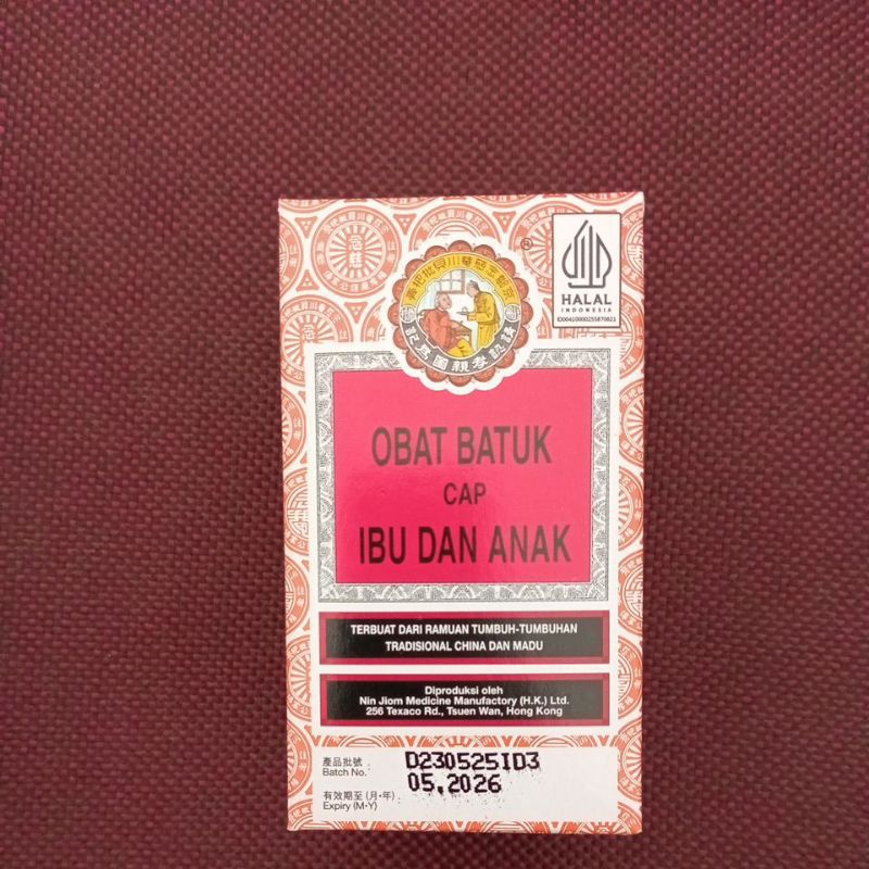 Jual OBIDA Obat Batuk Ibu dan Anak Obat Batuk Cina NIM JIOM PEI PA KOA ...