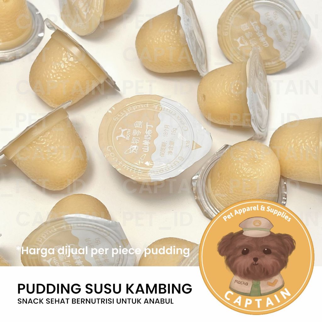 Jual GOAT MILK PUDDING FOR DOG PUDING SUSU KAMBING SEHAT UNTUK ANJING ...
