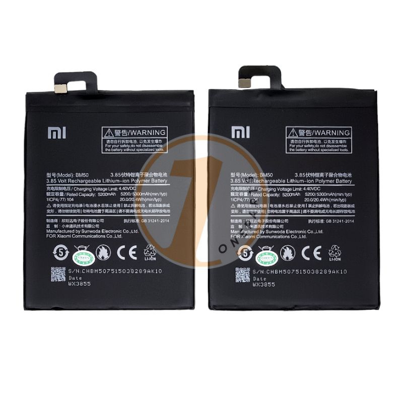 Jual BATTERY BATRE BATERAI XIAOMI MAX BM50 | Shopee Indonesia