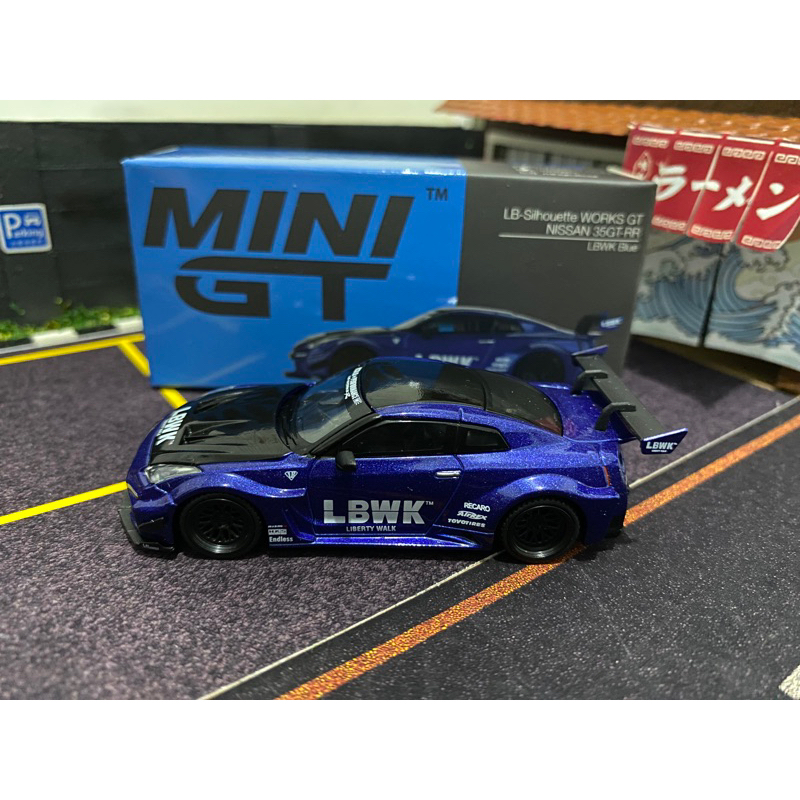 Jual mini gt er35 lbwk blue | Shopee Indonesia