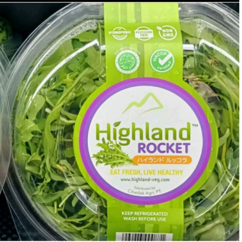 Jual Salad wild rocket fresh Highland / pics | Shopee Indonesia