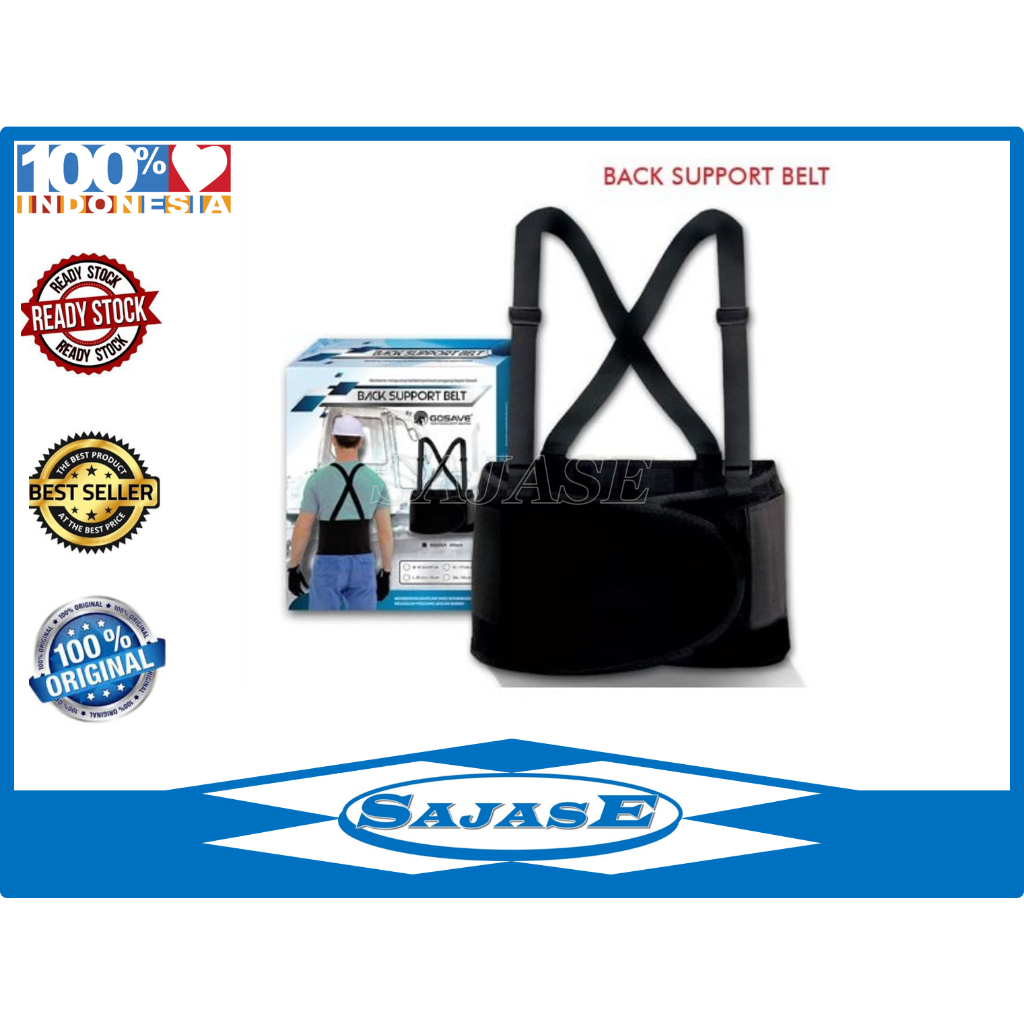 Jual Back Support Safety Belt Gosave Sabuk Penyangga Punggung Dan Perut ...