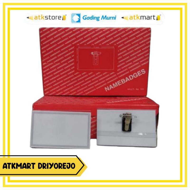Jual NAME TAG MULTI (JEPIT ID CARD + NAME CASE) | Shopee Indonesia