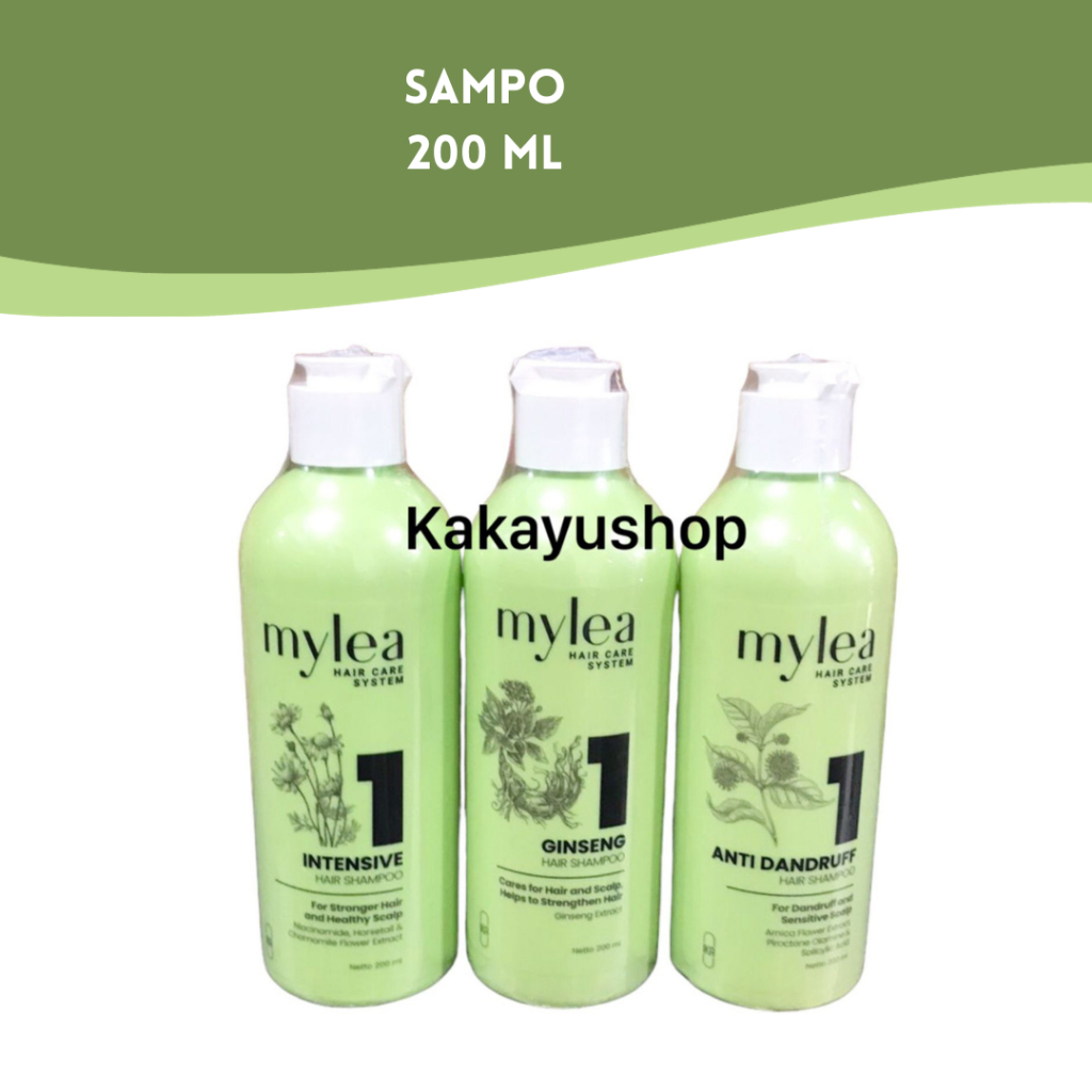 Jual MYLEA Hair Care System Shampoo Sampo 200ml | Shopee Indonesia