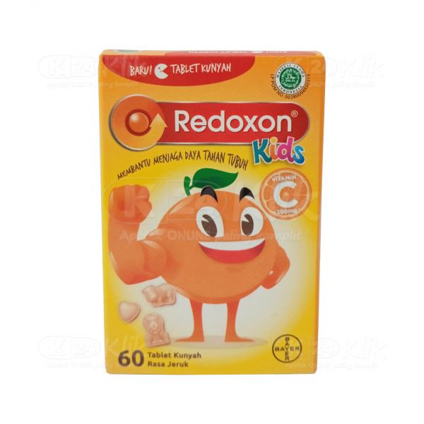 Jual Redoxon Kids Vit C 200mg Jeruk Chew Tablet (per Pcs) | Shopee ...