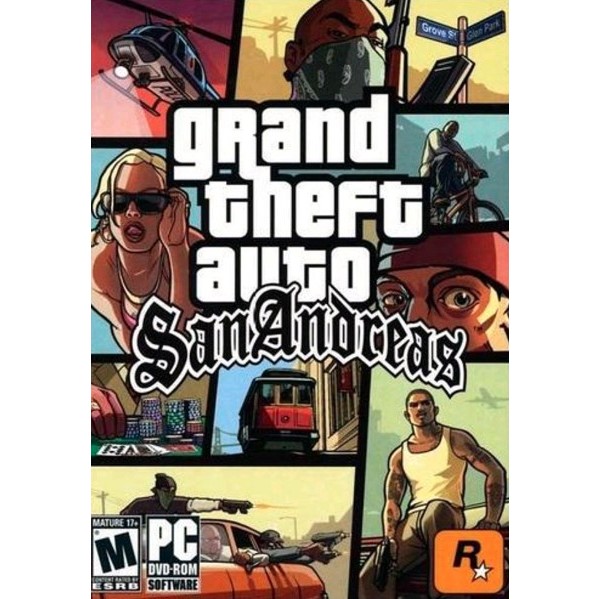 Jual Grand Theft Auto San Andreas The Definitive Edition - PC/Laptop ...
