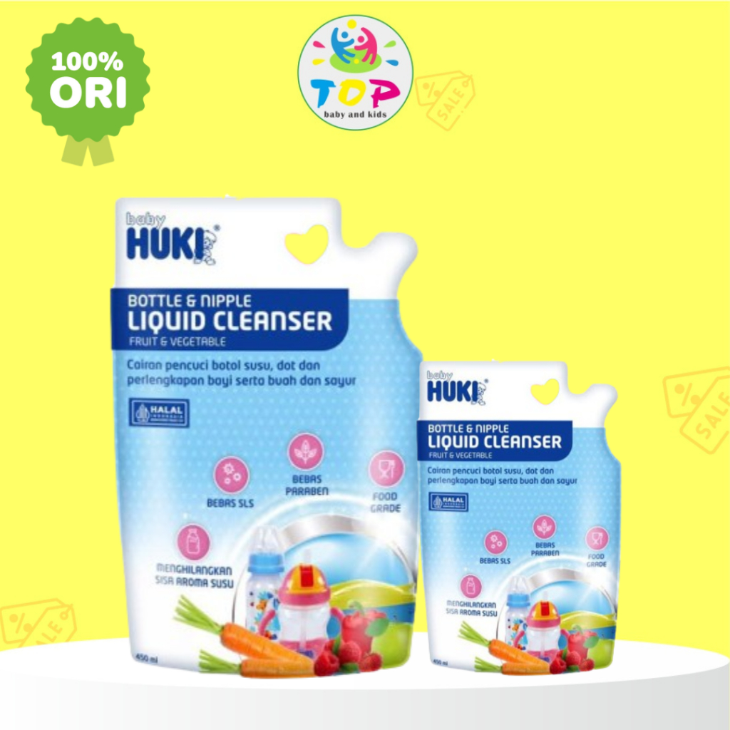 Jual ~TOP~ HUKI LIQUID CLEANSER 100M / 200ML / 450ML (PILIH VARIAN DI ...
