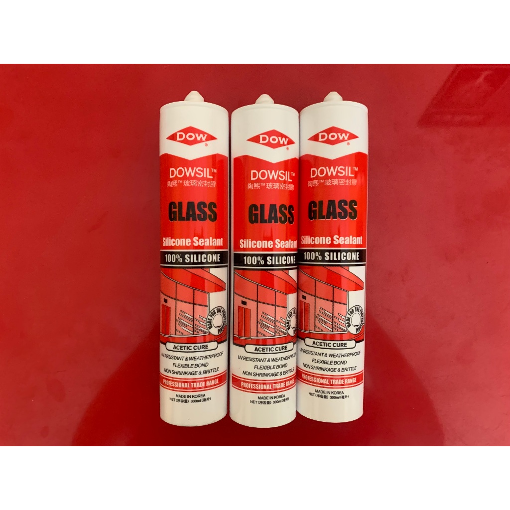 Jual Lem Dowsil 300 Ml Sealant Lem Keramik,Kaca,Acp,Aquarium- Lem ...