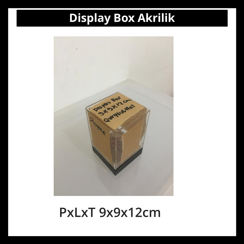 Jual Display box PxLxT 9x9x12cm | Shopee Indonesia