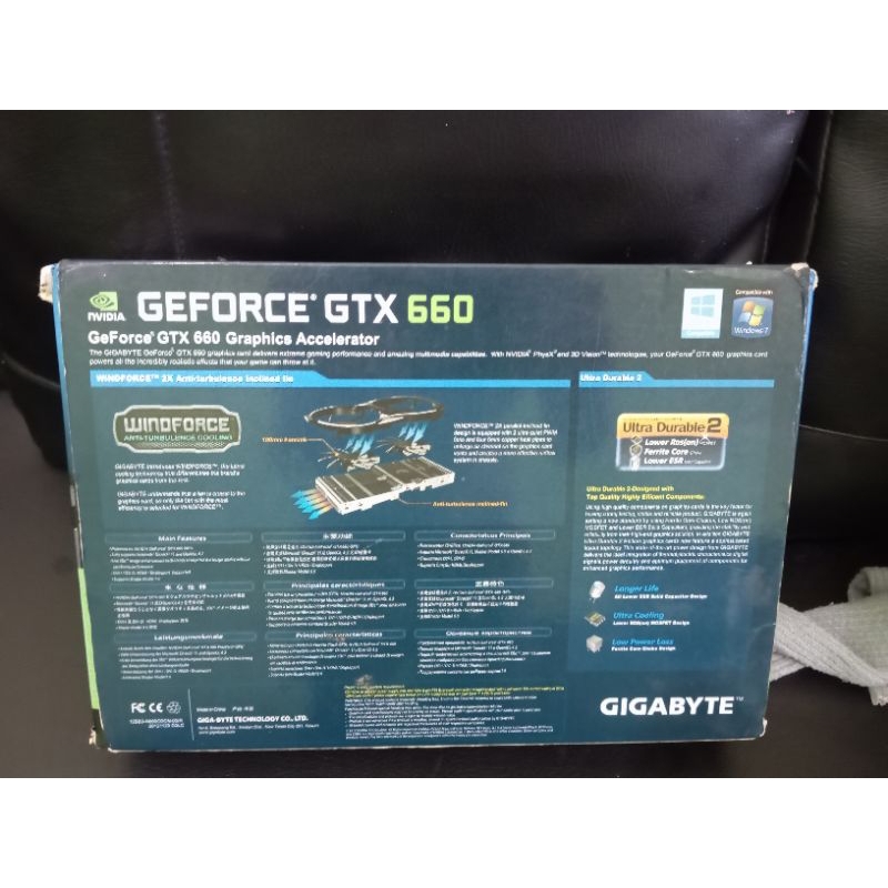 Jual VGA CARD Nvidia GTX 660 Gigabyte (2Gb) Gddr5 | Shopee Indonesia
