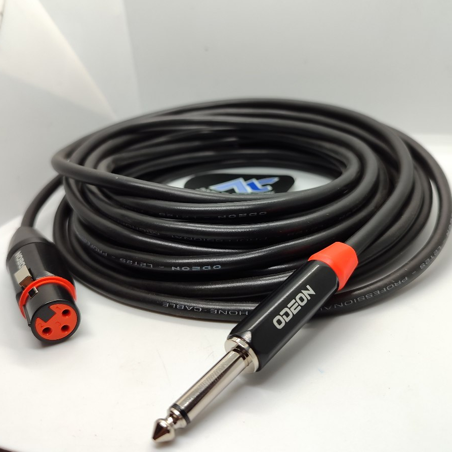 Jual KABEL MIC JACK AKAI TO XLR FEMALE ODEON KABEL MIC MURAH KUALITAS ...