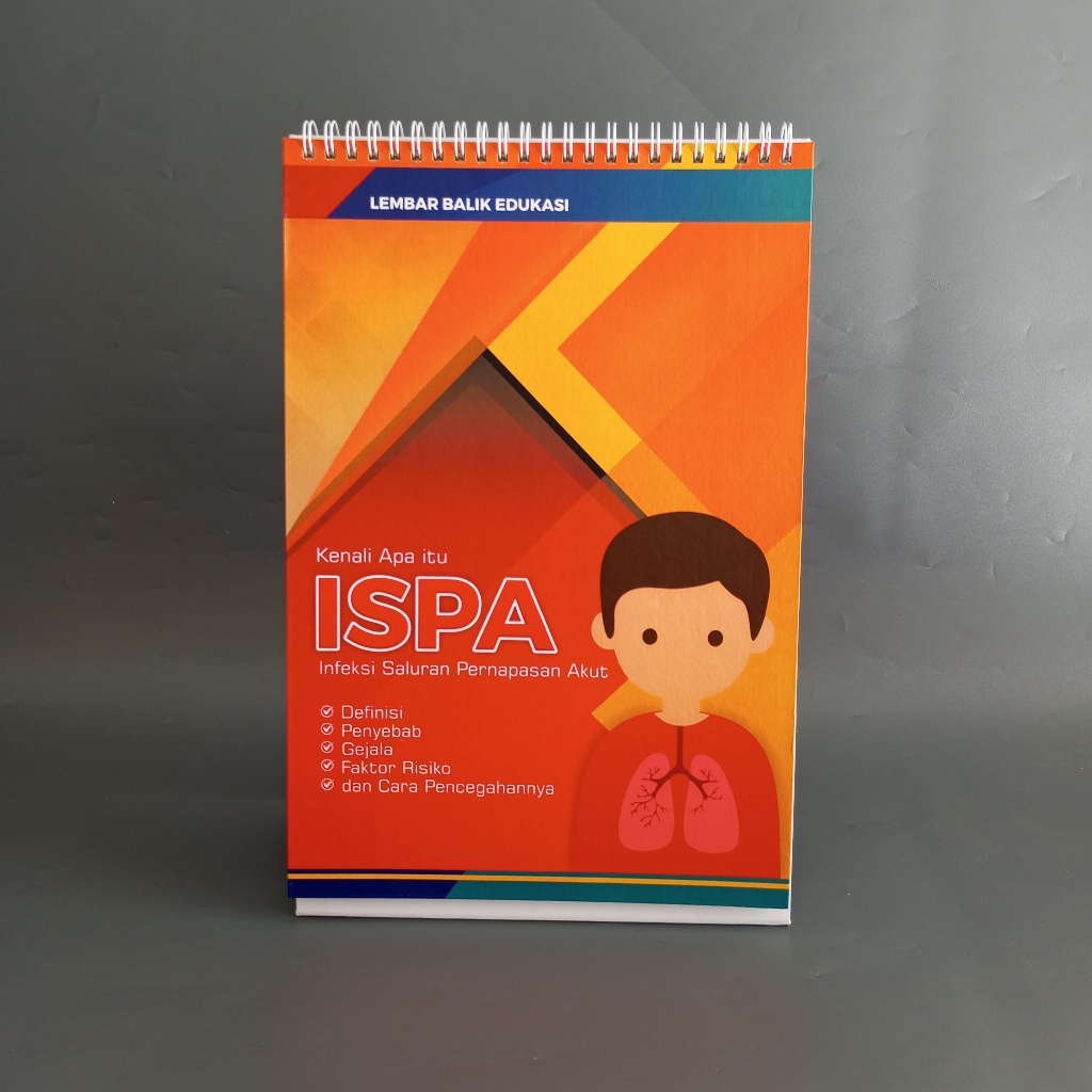 Jual Lembar Balik ISPA/ Lembar Balik Kesehatan/ Buku Lembar Balik Penyakit ISPA | Shopee Indonesia