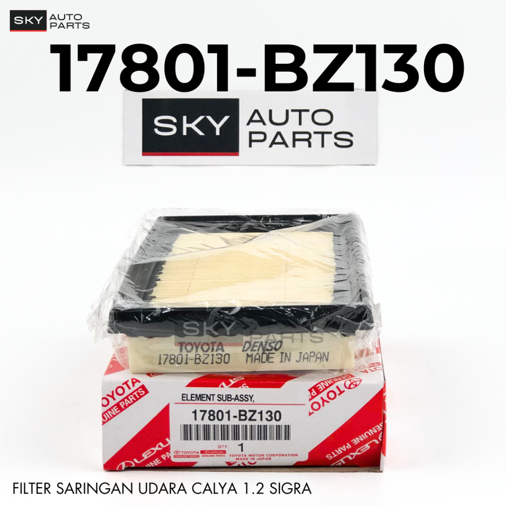 Jual FILTER SARINGAN UDARA CALYA 1.2 SIGRA (17801-BZ130) | Shopee Indonesia