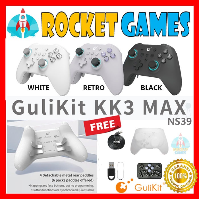 Jual Gulikit Kingkong 3 KK3 MAX Blutooth Wireless Controller Gamepad NS39 | Shopee Indonesia