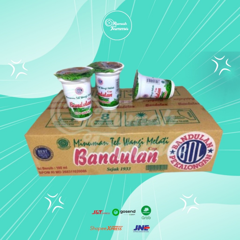 Jual Teh Bandulan gelas - bandulan teh hijau - teh bandulan dus1 Dus ...