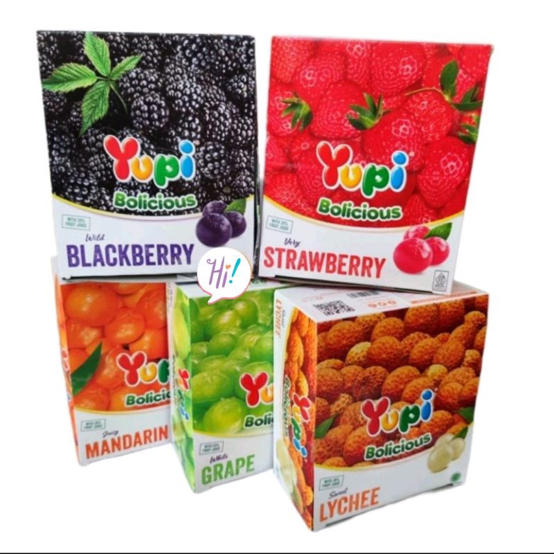 Jual PERMEN YUPI BOLICIOUS/ 1 BOX 24 PCS@ 120 GR | Shopee Indonesia