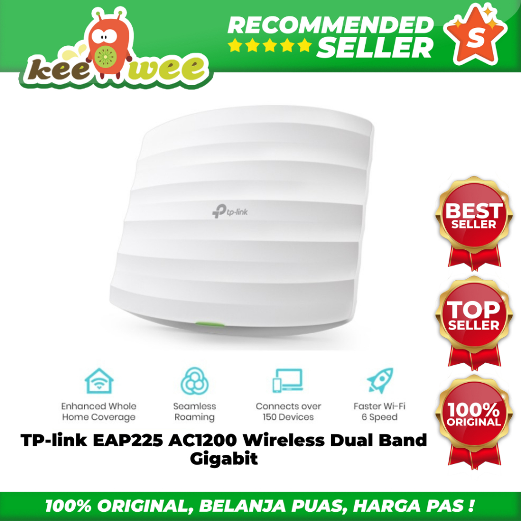 Jual TP-link EAP225 AC1200 Wireless Dual Band Gigabit | Shopee Indonesia