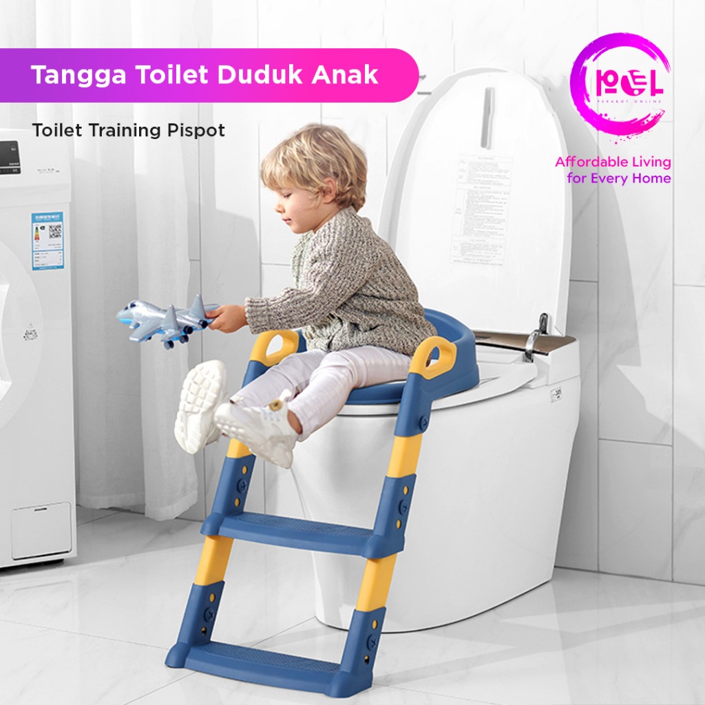Jual POL - Tangga Toilet Anak Potty Ladder | Shopee Indonesia