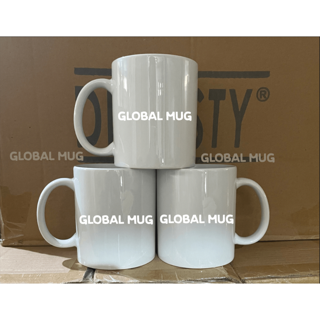 Jual Mug Putih Polos Coating Import BEMUG SNI | Shopee Indonesia