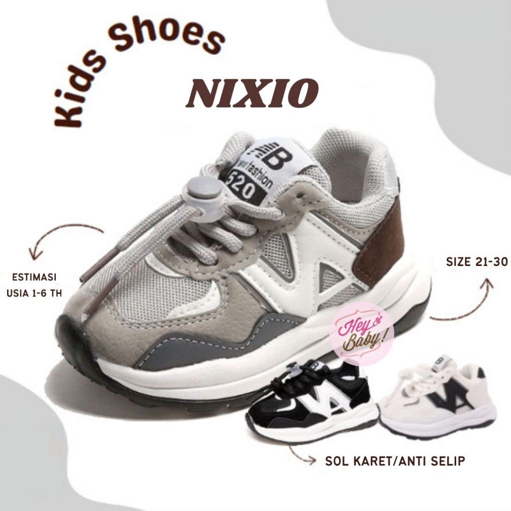 Jual PROMO 7.7 heybaby NIXIO 628 Sepatu Anak Laki Laki Perempuan ...