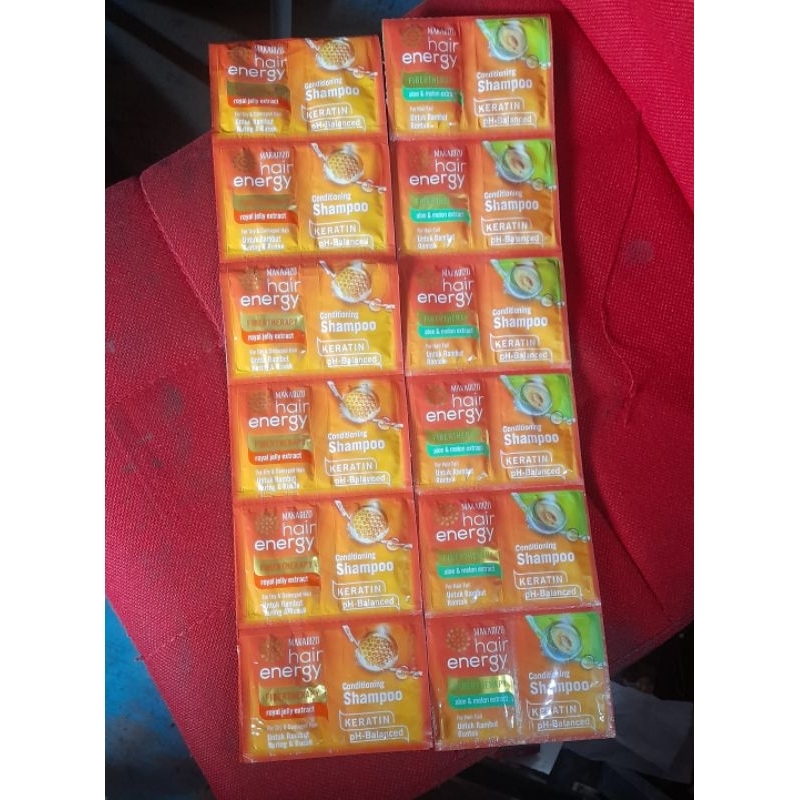 Jual 1 Renteng shampo sachet makarizo isi 12 pasang(24pcs) | Shopee ...