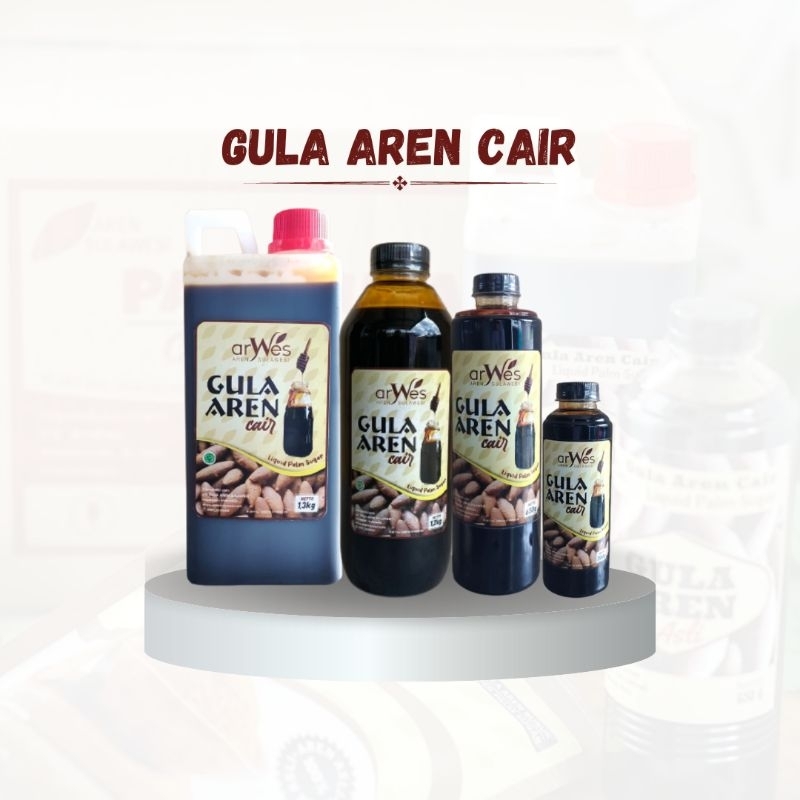 Jual Gula Aren Cair Liquid Palm Sugar Asli 325gr, 650gr, dan 1,3 kg ...