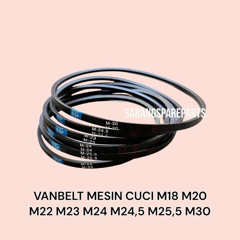 Jual FANBELT MESIN CUCI UMUM / VANBELT MESIN CUCI UKURAN M18 - M20 ...