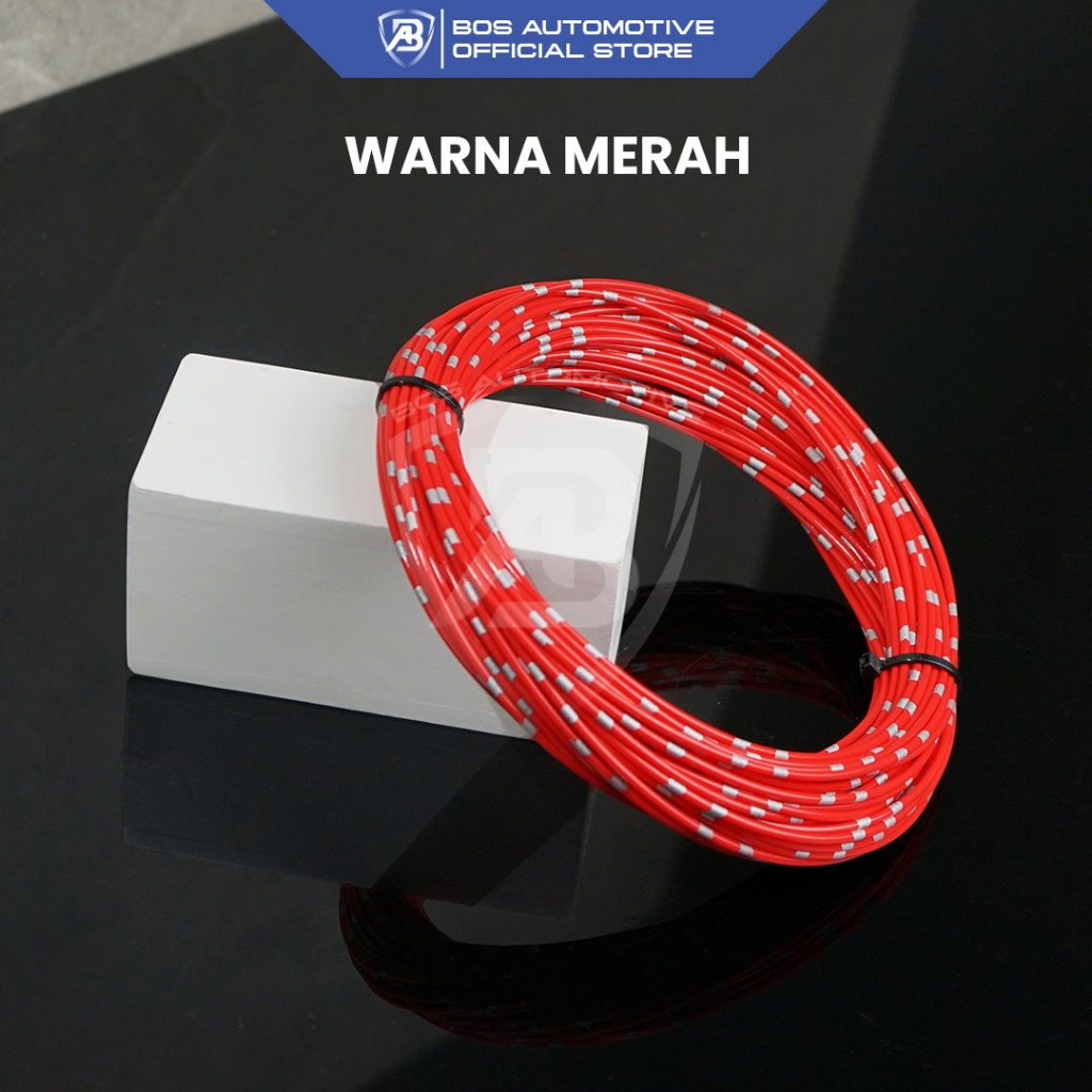 Jual Kabel Bintik AVS 0.5MM x 20M Kabel Otomotif Body Mobil Motor Serabut Tembaga | Shopee Indonesia