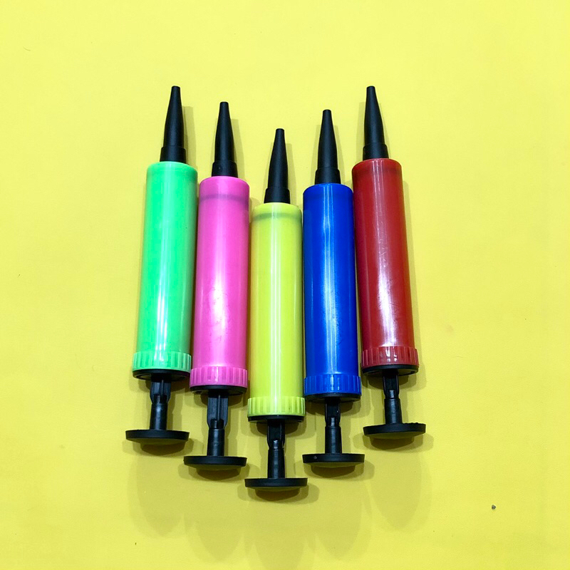 Jual Pompa Balon Mini Manual Hand Pump Mini Banyak warna pompa tangan ...