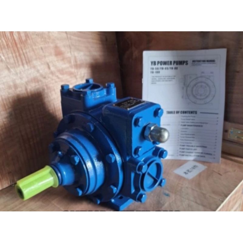Jual Pompa Gear Pump 500Lpm Pompa Khusus Cairan Kental Oli Solar Vane ...