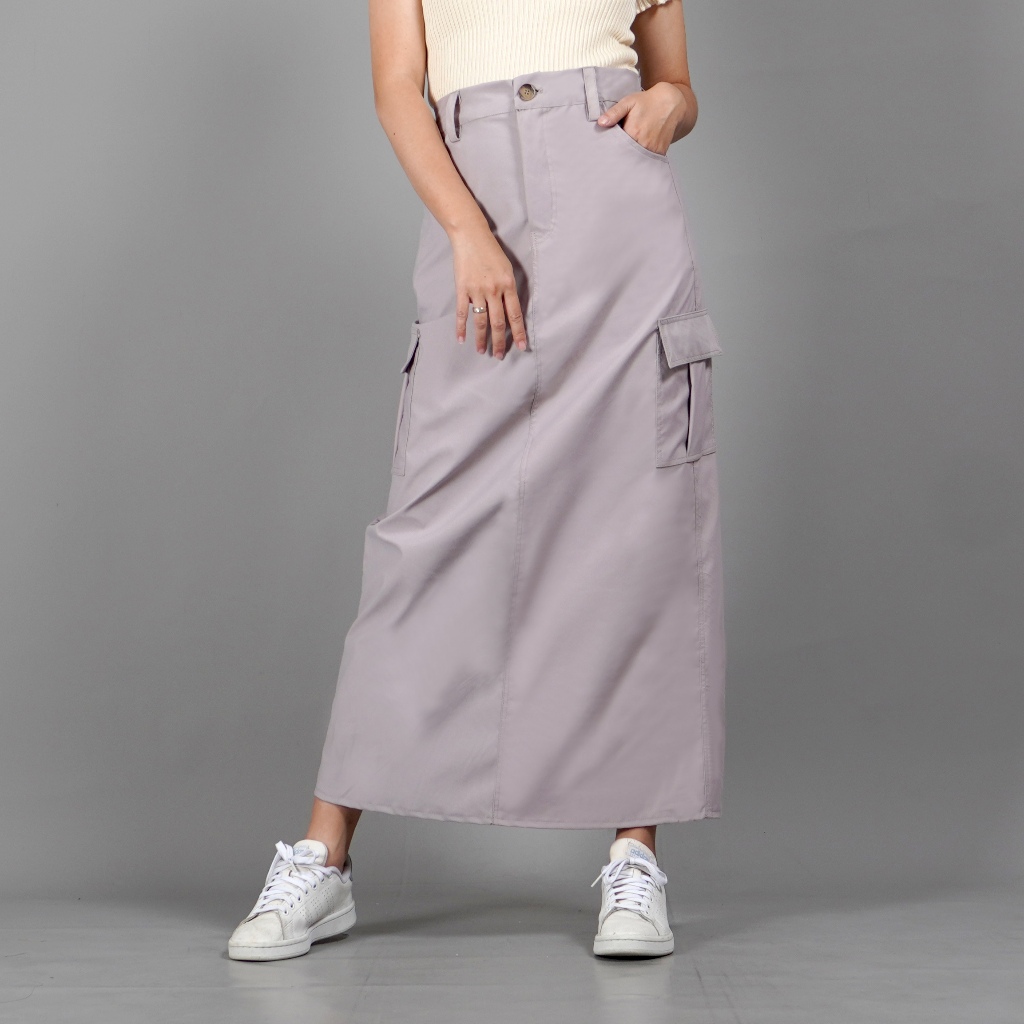Jual Okechuku MAGGIE Rok Cargo Bawahan Wanita Kekinian Model Terbaru ...