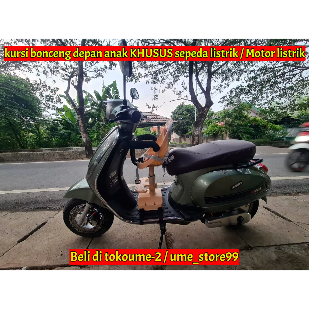 Jual KURSI ANAK BONCENG DEPAN MOTOR LISTRIK SEPEDA LISTRIK MOTOR MATIC ...