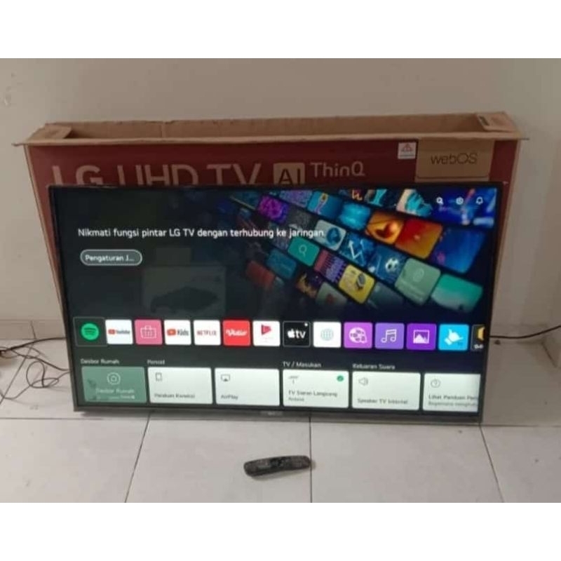 Jual tv lg 55 inch smart android (second) | Shopee Indonesia