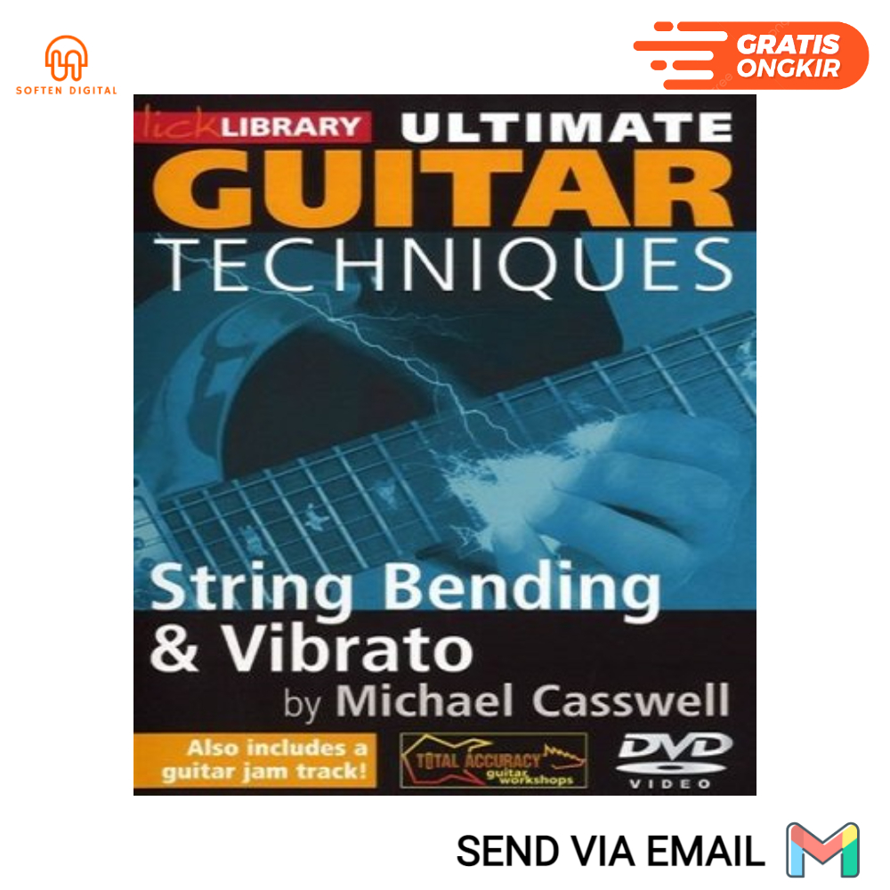 Jual Lick Library - Ultimate Guitar - Learn String Bending & Vibrato Techniques - video lesson ...