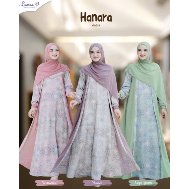 Jual Hanara couple set by Luvena, dress simple, koko keren couple ...