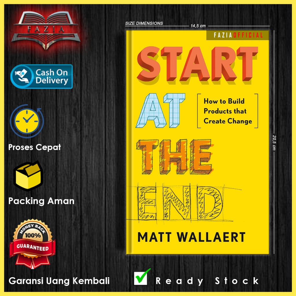 Jual Start at the End by Matt Wallaert (English/Indonesia) | Shopee ...